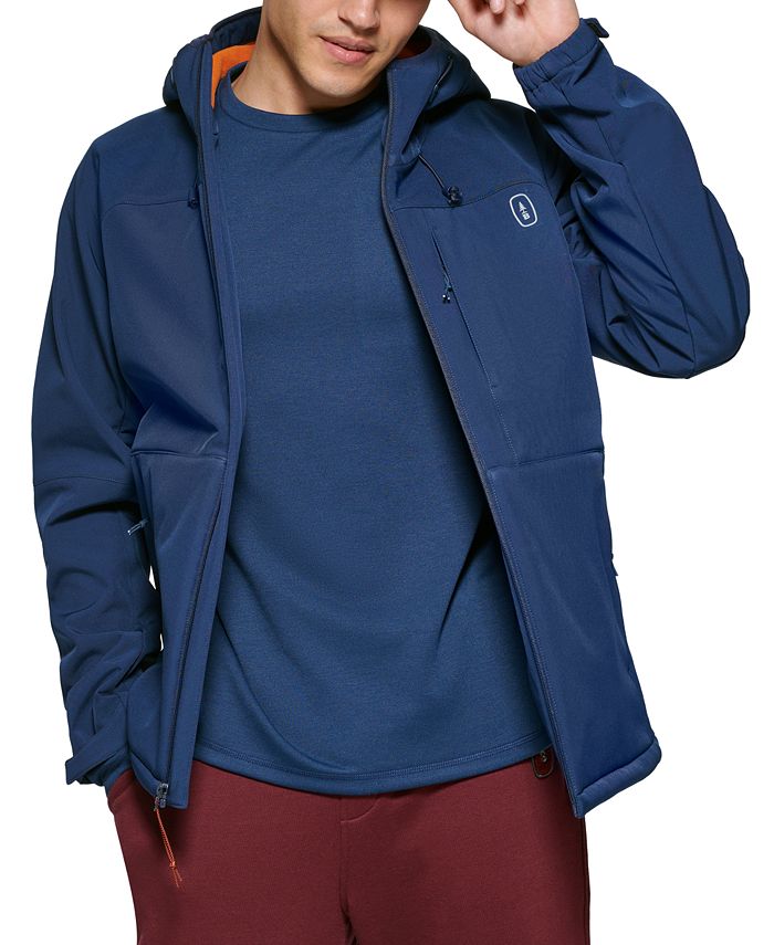 BASS OUTDOOR Men's Firebird Hooded Softshell Rain Jacket & Reviews ...