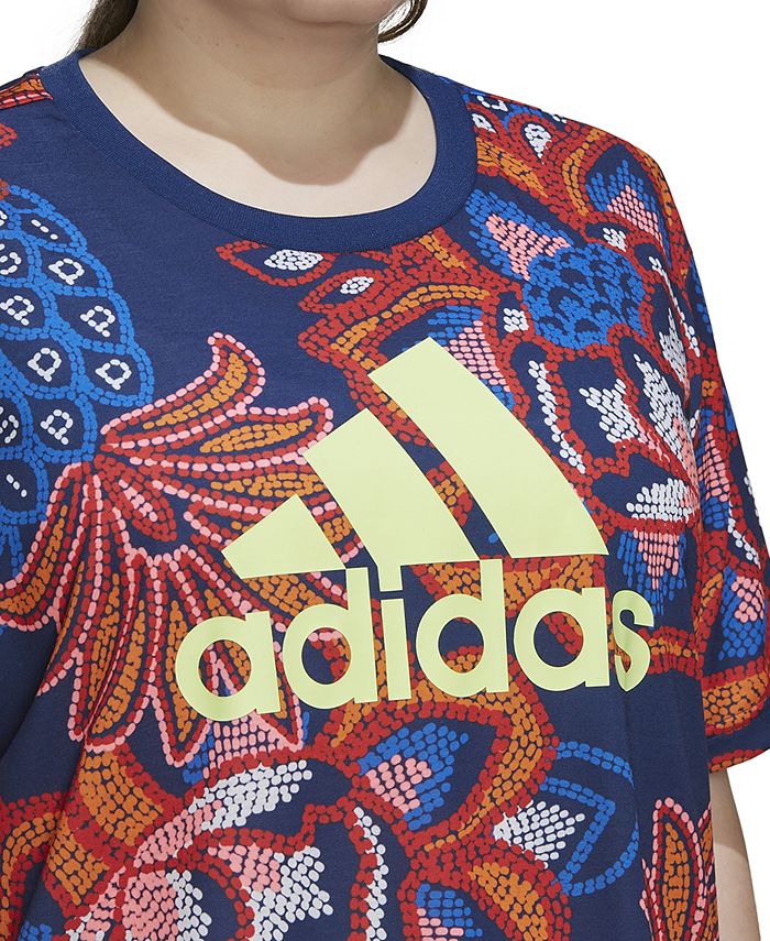 adidas Women's Farm Rio Logo-Front Short-Sleeve T-Shirt & Reviews ...