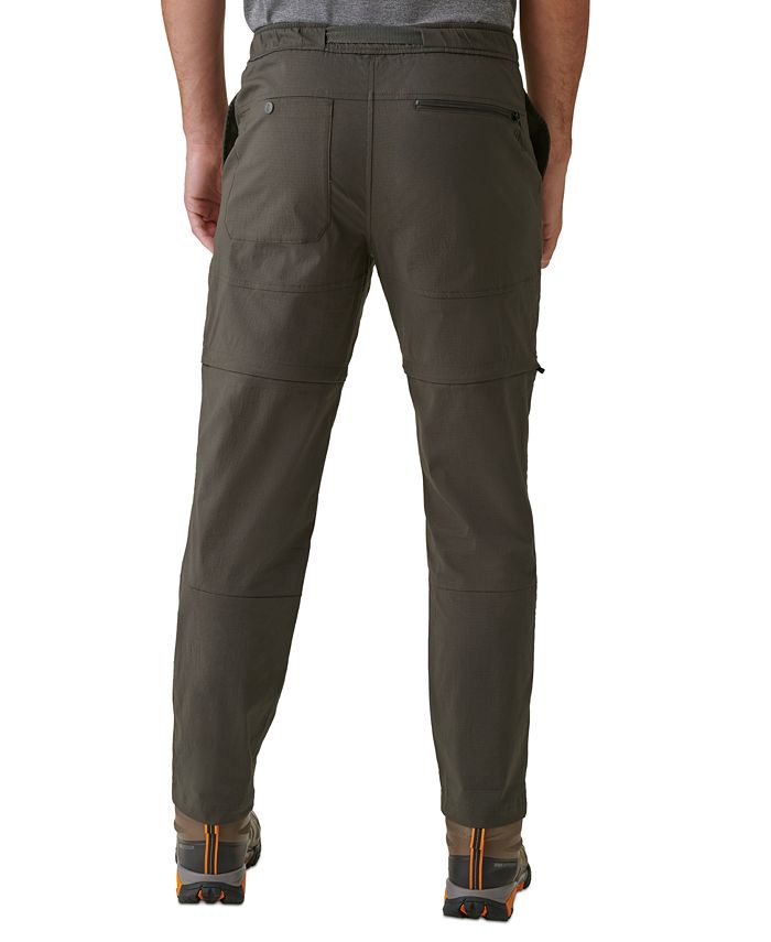 BASS OUTDOOR Men's Tracker Stretch Ripstop Zip-Off Convertible Pants ...