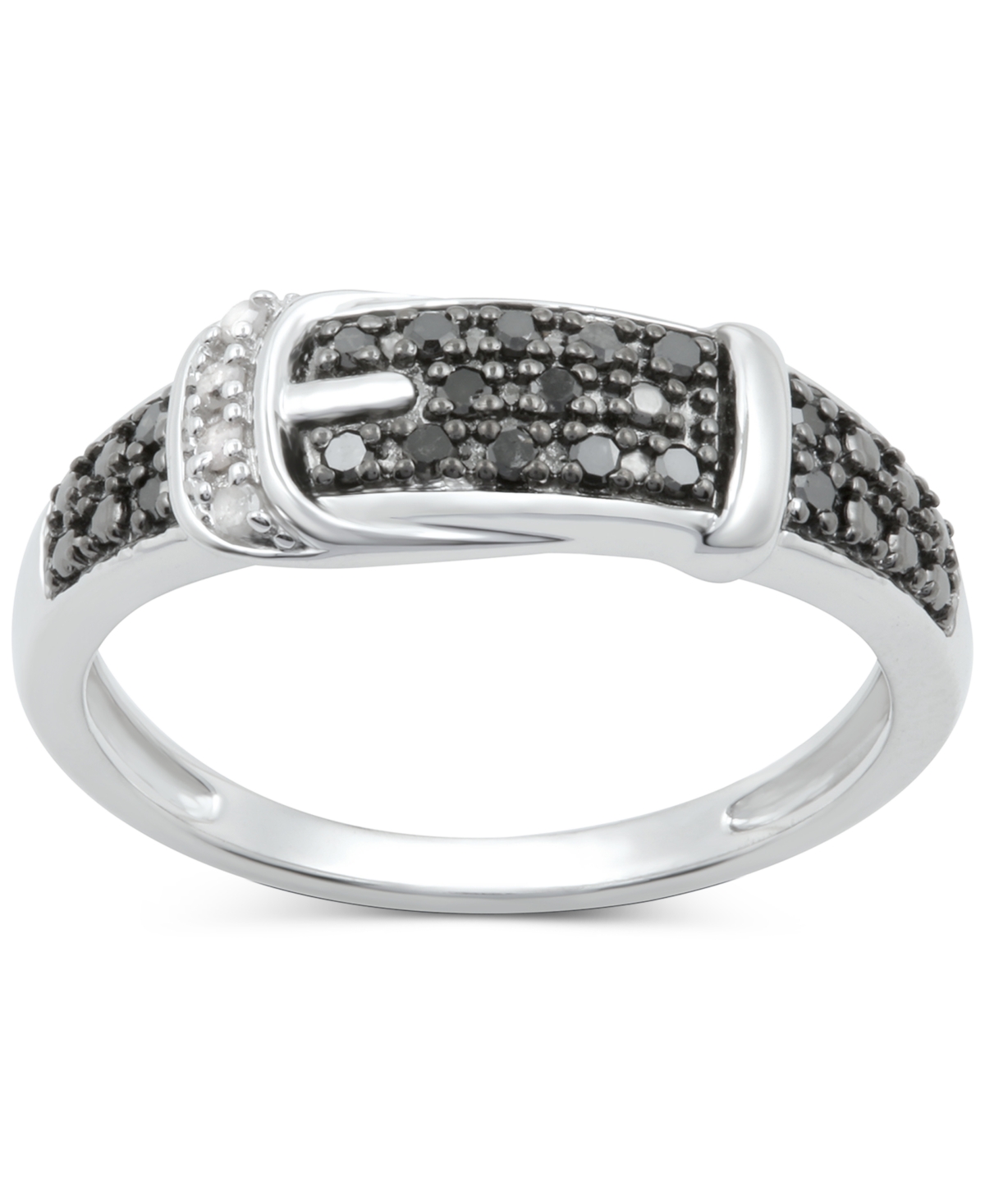 Click here for Black Diamond (1/8 ct. t.w.) & White Diamond Accen... prices