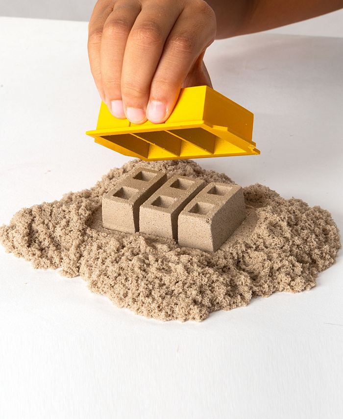 Kinetic Sand Dig Demolish Playset with 1lb and Toy Truck, - Macy's