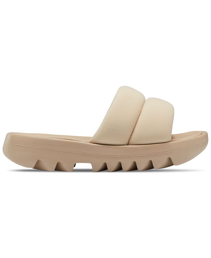 Reebok Women's Cardi B Classic Slide Sandals from Finish Line - Macy's