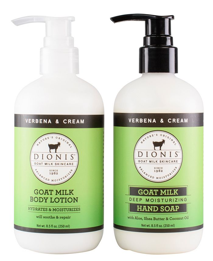 Dionis Verbena Cream Lotion 8.5 fl. oz. and Hand Soap Bundle Set, 2 ...