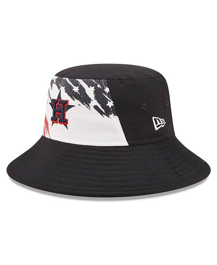 New Era Men's Navy Houston Astros 2022 4th of July Bucket Hat - Macy's
