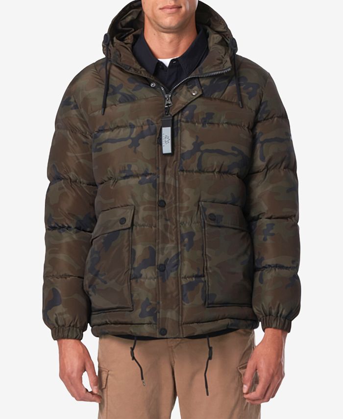 Norden Men's Kal Quilted Camouflage Pongee Puffer Jacket - Macy's