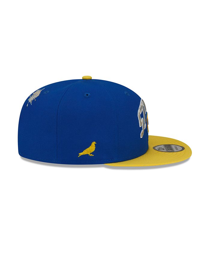 New Era Men's X Staple Royal, Gold Los Angeles Rams Pigeon 9Fifty ...