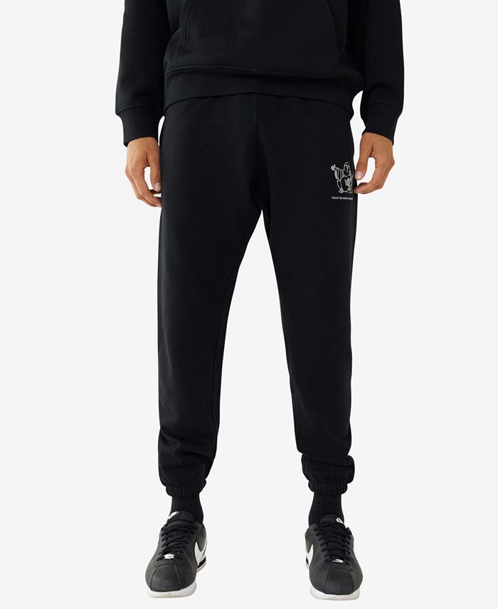 True Religion Men's Relaxed Elastic Drawstring Joggers - Macy's