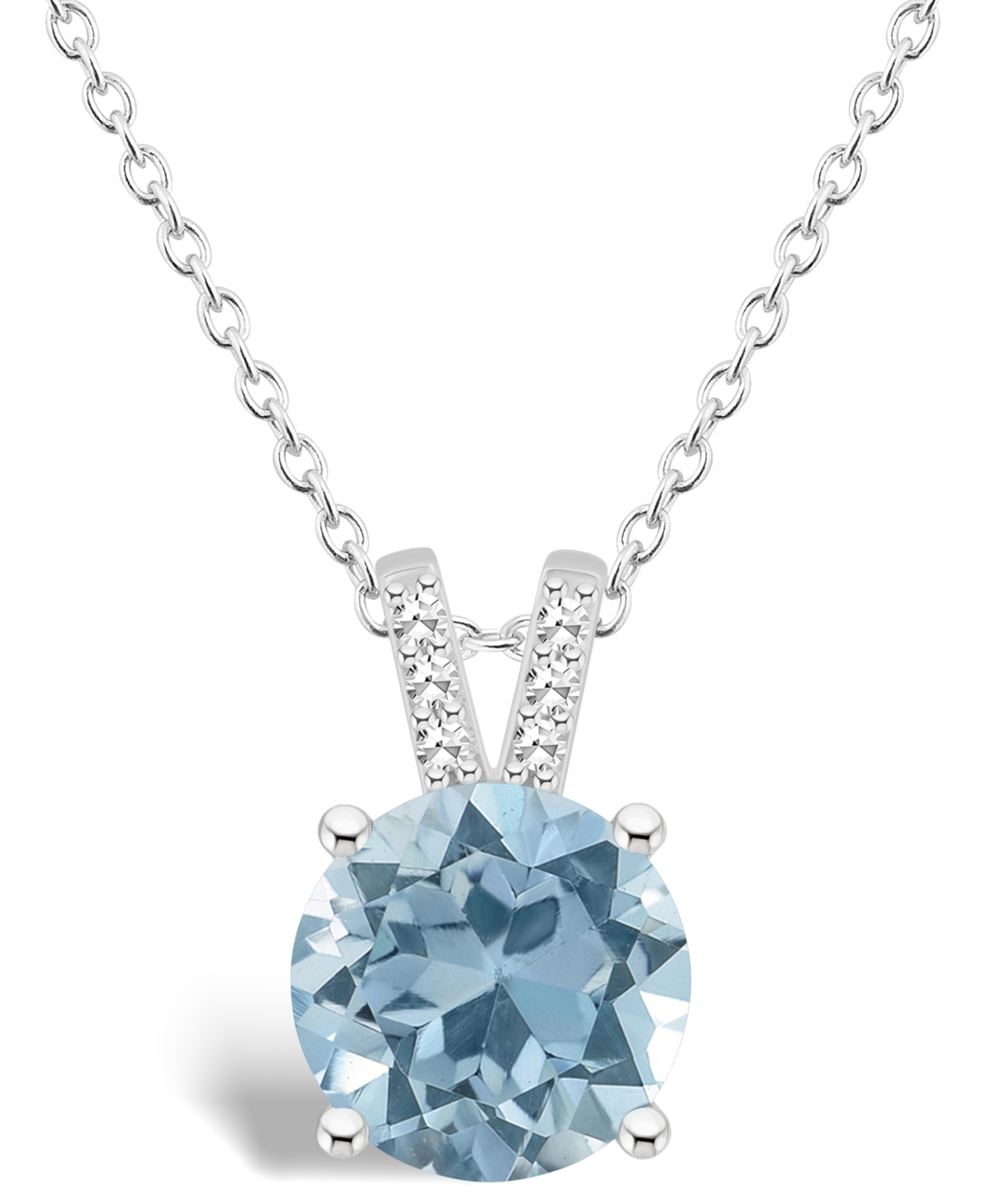 Click here for Macys Womens Sky Blue Topaz (2-2/5 ct.t.w.) and Di... prices