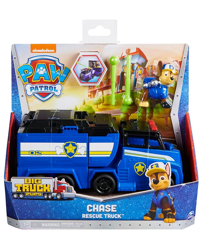 Paw Patrol Big Truck Pup's Chase Transforming Toy Trucks with ...