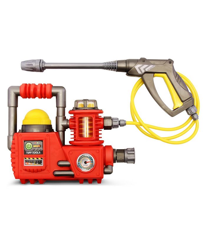 Lanard Tuff Tools Power Washer Kids Tool Toy Hose Connecting Sprays ...