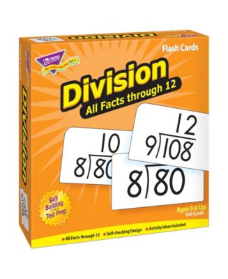 Trend Enterprises Division 0-12 All Facts Skill Drill Flash Cards - Macy's