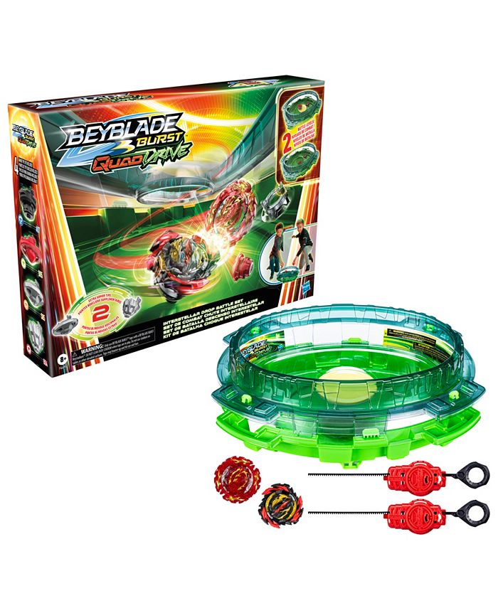 Beyblade Burst Quad Drive Interstellar Drop Battle Set-4-in-1 top - Macy's