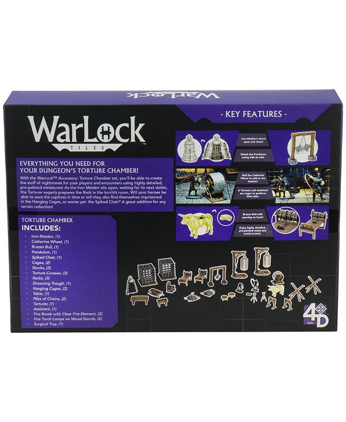 WizKids Games WarLock Tiles Torture Chamber Tabletop RPG Accessory - Macy's