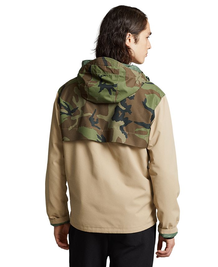 Polo Ralph Lauren Men's Water-Resistant Camo Hooded Jacket - Macy's
