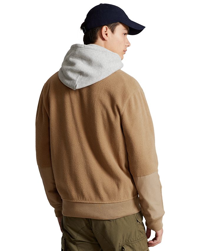 Polo Ralph Lauren Men's Brushed Fleece Jacket - Macy's