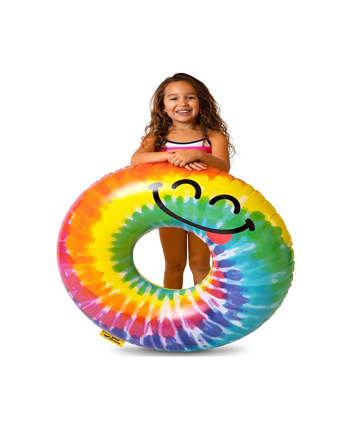 Good Banana TieDyed Pool Floatie Kids Inflatable Pool Water Toy - Macy's