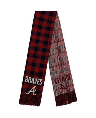 Women's FOCO Atlanta Braves Plaid Color Block Scarf - Macy's