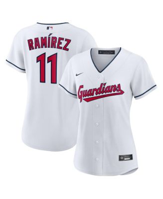 Women's Nike Jose Ramirez White Cleveland Guardians Home Replica Player ...