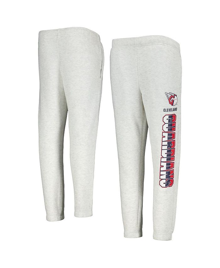 Outerstuff Big Boys Ash Cleveland Guardians Game Time Fleece Pants - Macy's