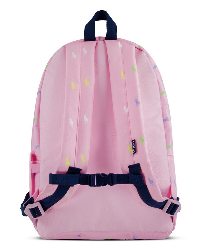Polo Ralph Lauren Big Girls Pony Adjustable Backpack & Reviews - All ...