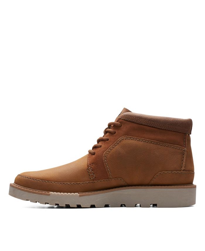Clarks Men's Collection Barnes Plain Comfort Boots - Macy's