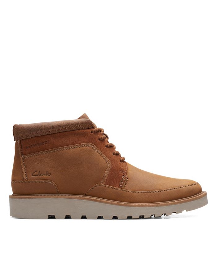 Clarks Men's Collection Barnes Plain Comfort Boots - Macy's
