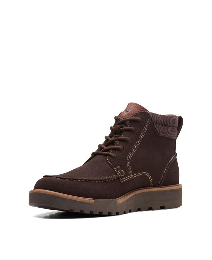 Clarks Men's Collection Barnes Mid Comfort Boots - Macy's