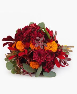 BloomsyBox Fall Firelight Festival Fresh Flower Bouquet - Macy's