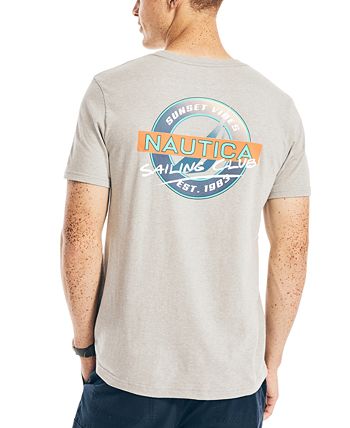 Nautica Men's Sustainably Crafted Sailing Club Graphic T-shirt - Macy's