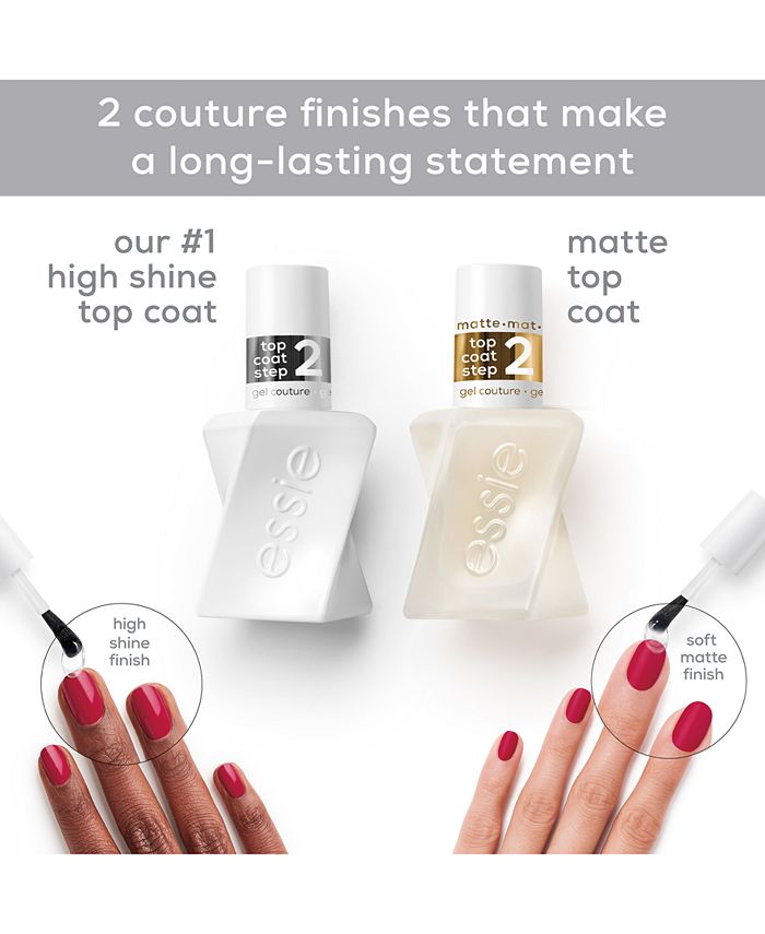 Essie Gel Couture Matte Top Coat - Macy's