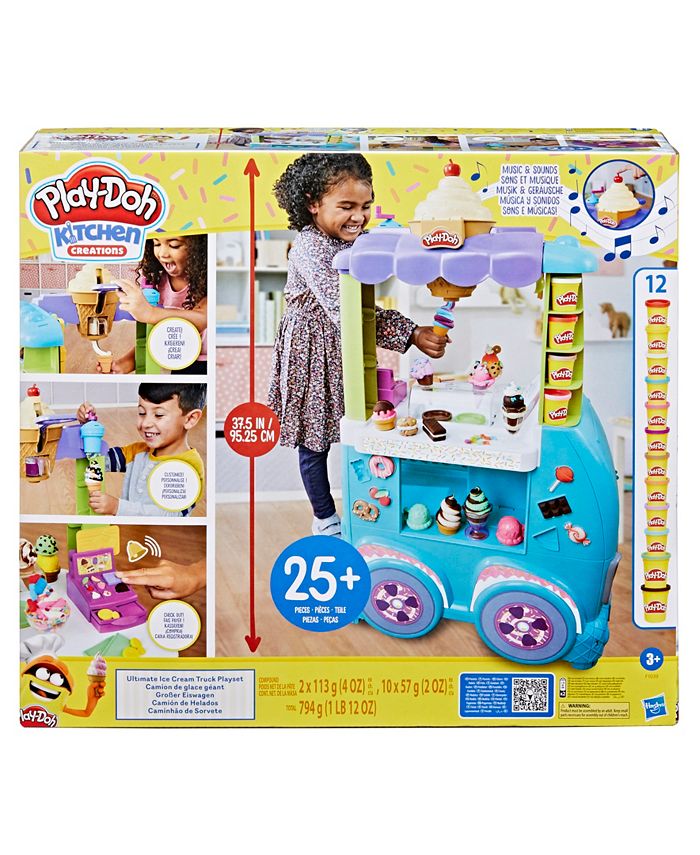 Play-Doh Kitchen Creations Ultimate Ice Cream Truck Playset - Macy's