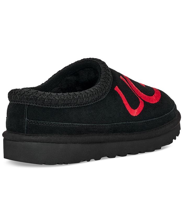 UGG® Men's Tasman Braid Embroidered Logo Slippers - Macy's