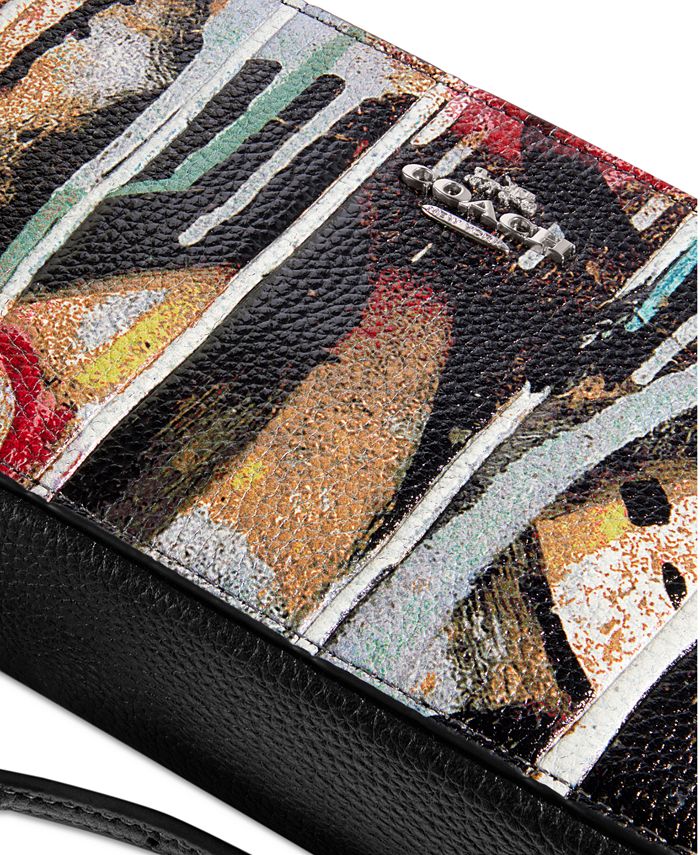 COACH Mint x Serf Leather Kira Crossbody - Macy's