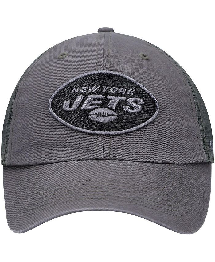 '47 Brand Men's '47 Charcoal New York Jets Trawler Clean Up Trucker ...