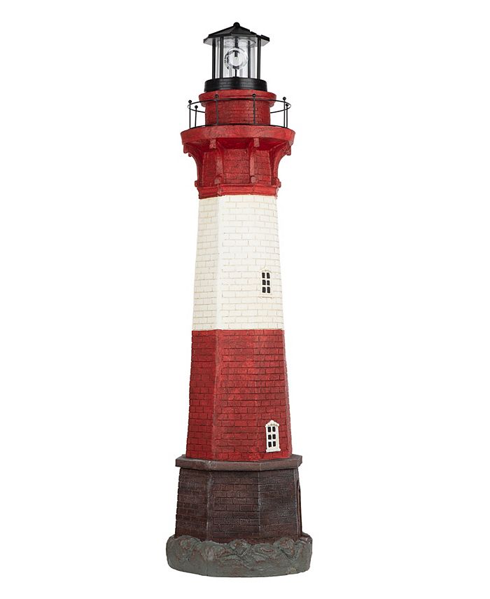 Design Toscano Coastal Shoal Lighthouse Solar Beacon Statue - Macy's