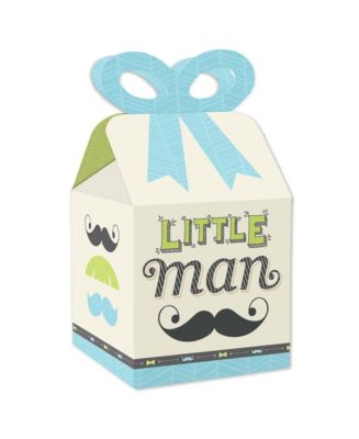 Big Dot of Happiness Dashing Little Man Mustache Party - Square Favor ...