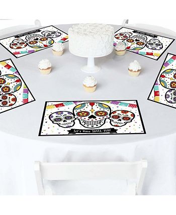 Big Dot of Happiness Day of The Dead - Paper Sugar Skull Party Coloring ...