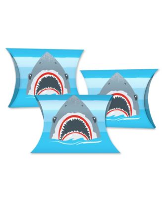 Big Dot of Happiness Shark Zone - Favor Gift Boxes - Jawsome Shark ...
