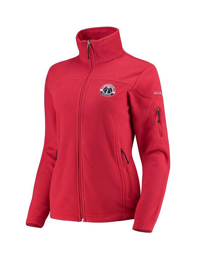 Columbia Women's Red Washington Wizards Give & Go Full-Zip Jacket - Macy's