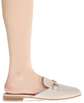 BCBGeneration Women's Zorie Tailored Slip-On Loafer Mules - Macy's
