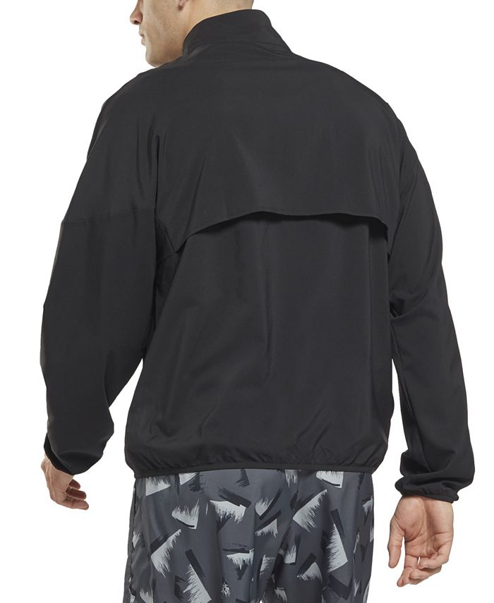 Reebok Men's Running Woven Windbreaker - Macy's