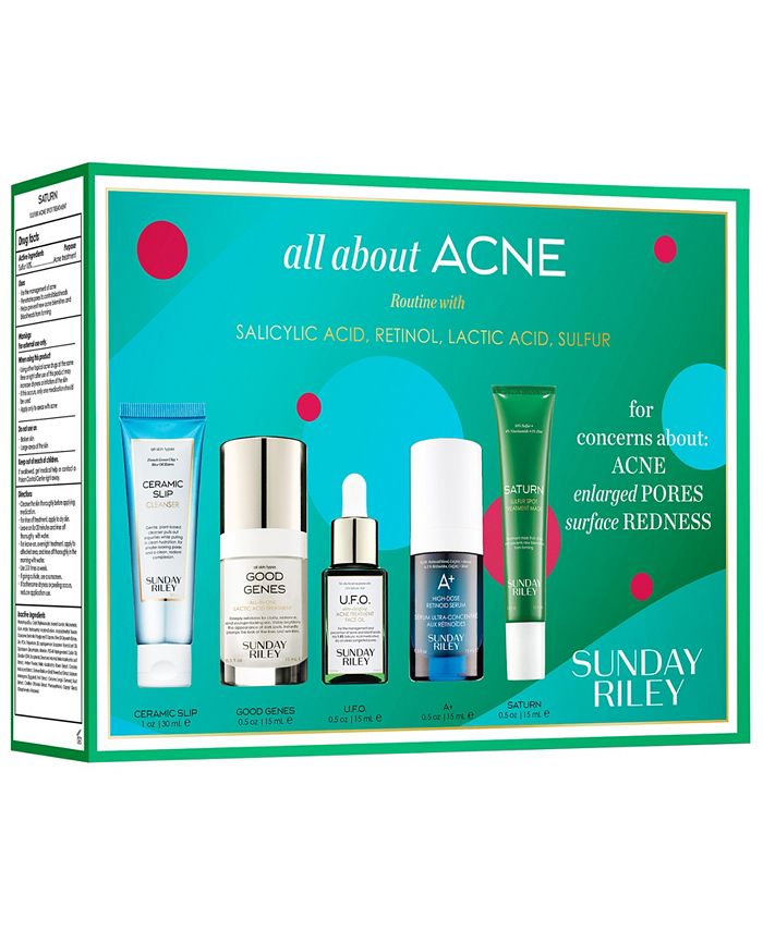 Sunday Riley 5-Pc. All About Acne Set - Macy's