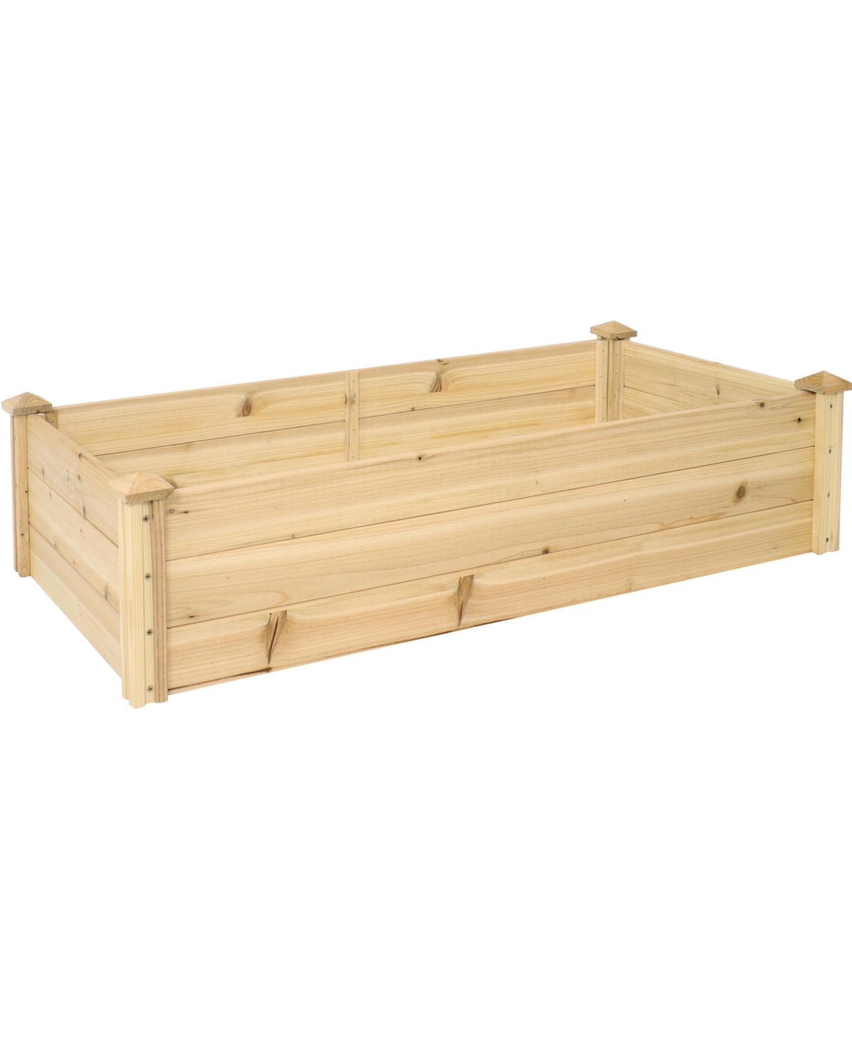 Click here for Rectangular Wood Raised Garden Bed – Outdoo... prices