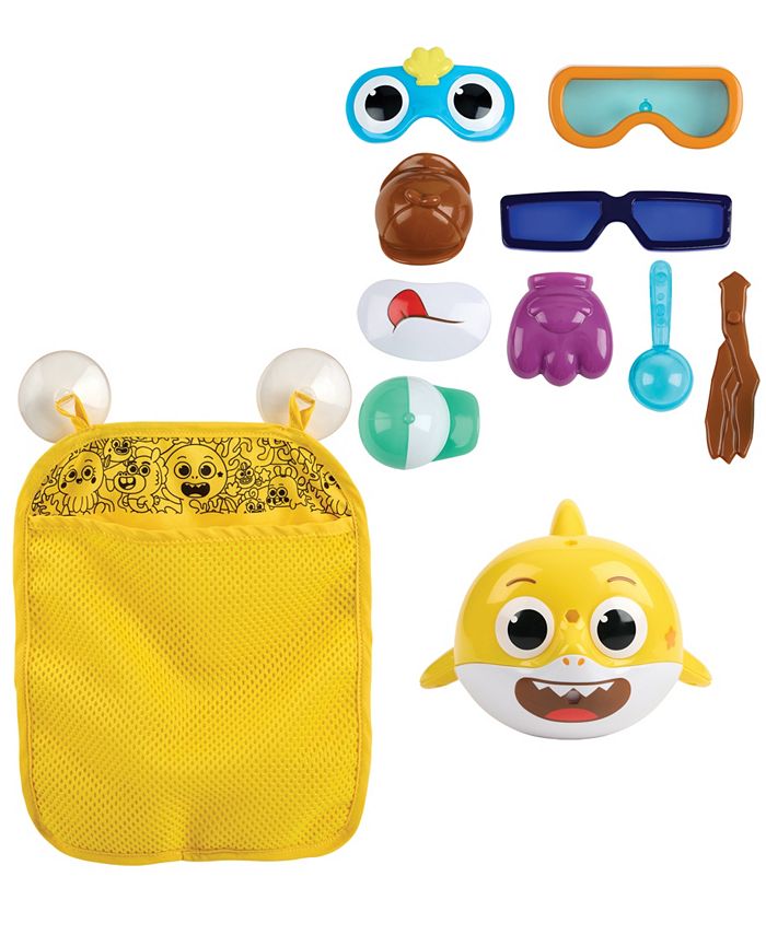 Baby Shark Mix and Match Bath Swimmer Set, 10 Piece - Macy's