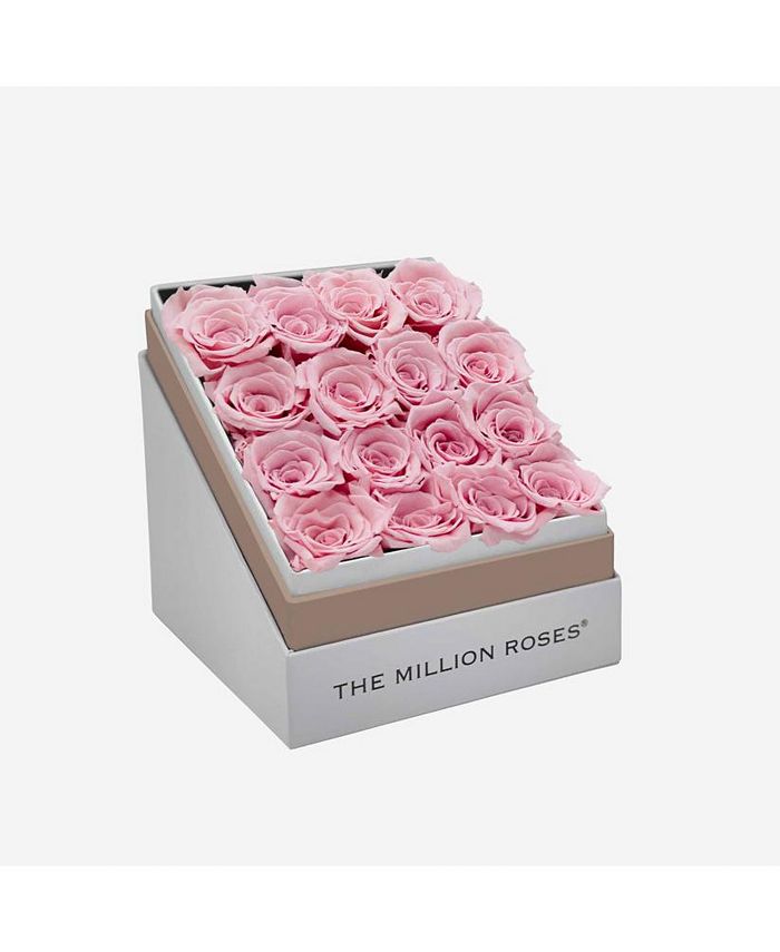 The Million Roses Square White Box of Roses - Macy's