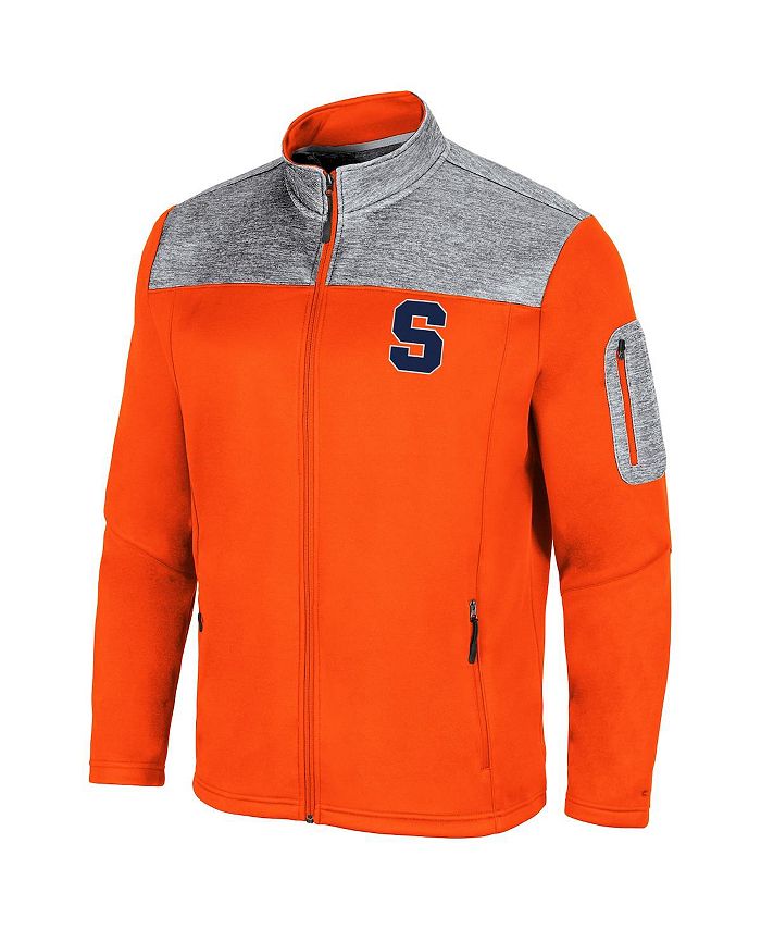 Colosseum Men's Orange Syracuse Orange Third Wheel Full-Zip Jacket - Macy's