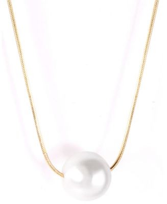 Accessory Concierge Women's Singular Imitation Pearl Necklace - Macy's