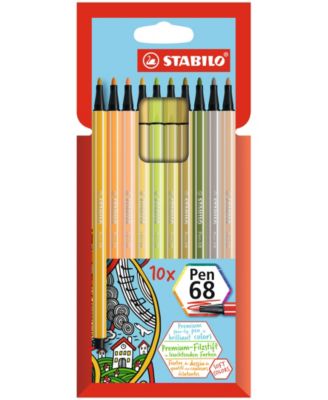 Stabilo Pen 68 Wallet 10 Piece Set & Reviews - All Toys - Macy's
