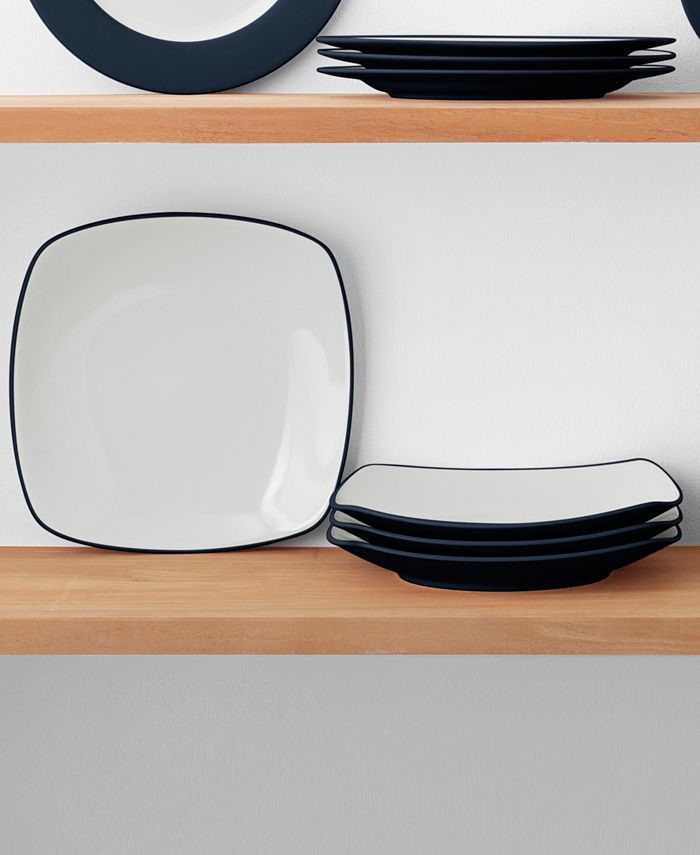 Noritake Colorwave Square Dinner Plates, Set of 4 - Macy's