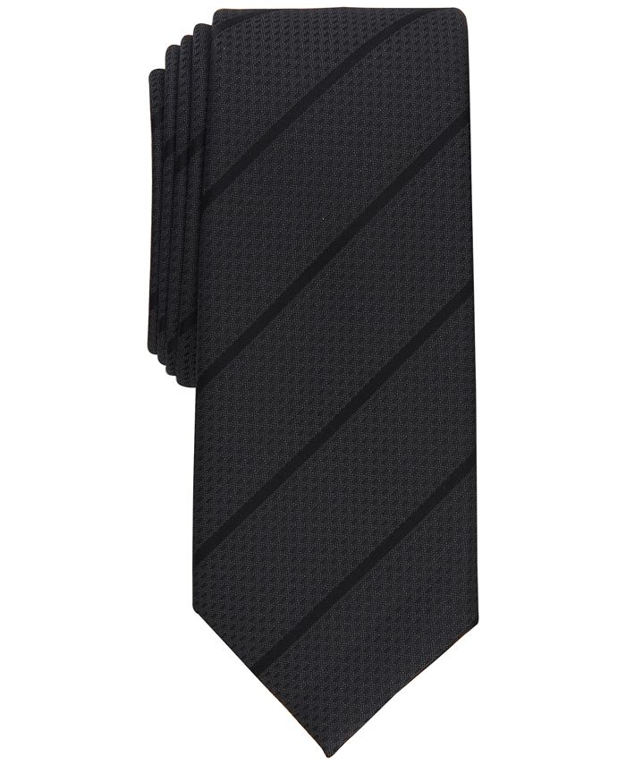 Alfani Men's Mallard Slim Stripe Tie, Created for Macy's - Macy's